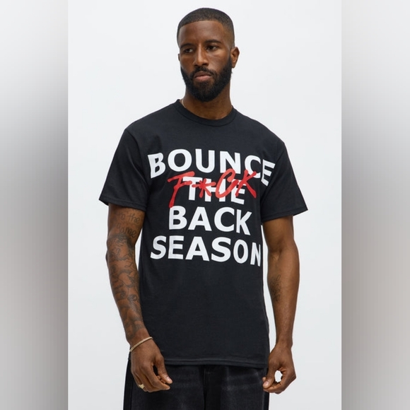 Fashion Nova | Shirts | Bounce Back Season Short Sleeve Tee | Poshmark
